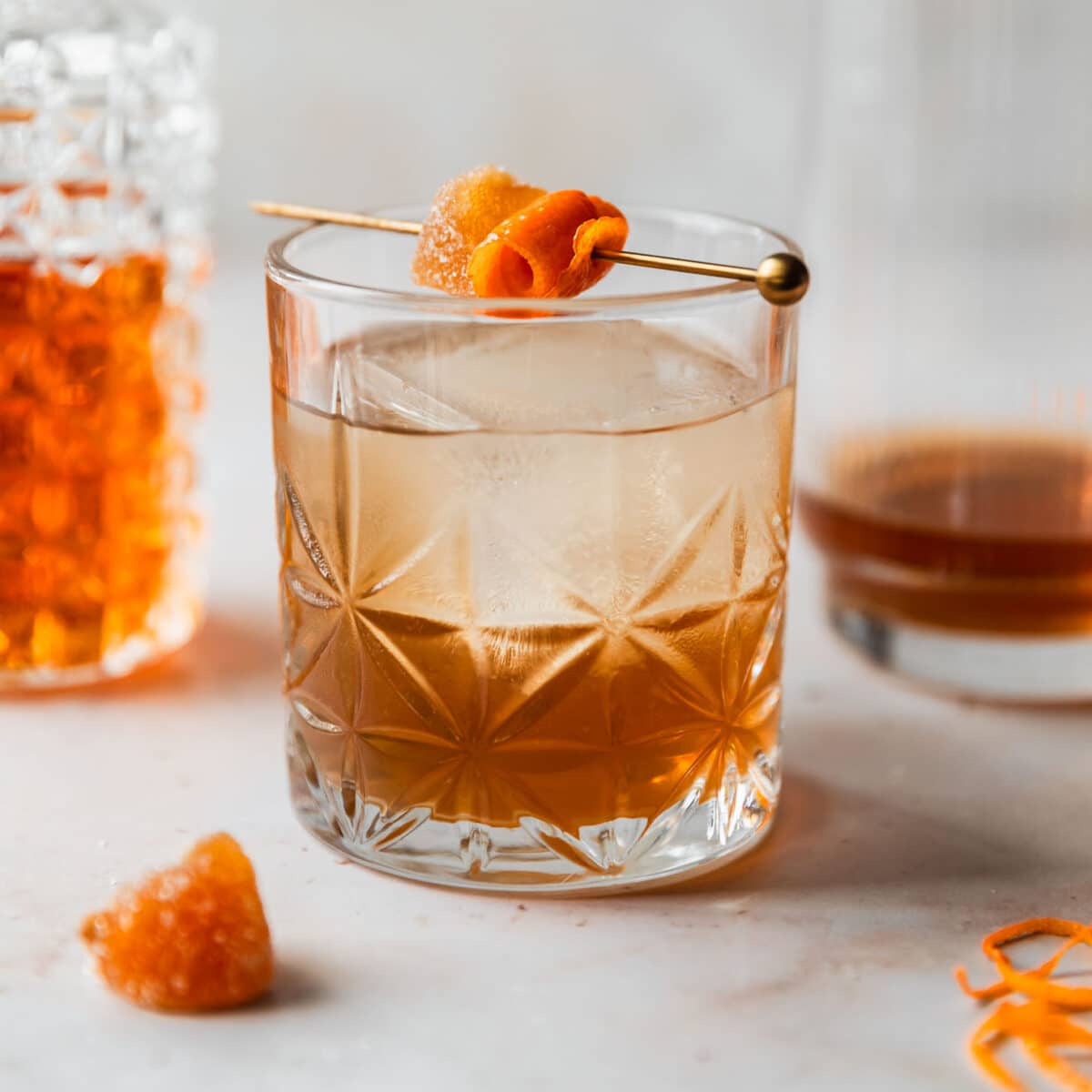 A Spicy Ginger Old Fashioned • Sunday Table