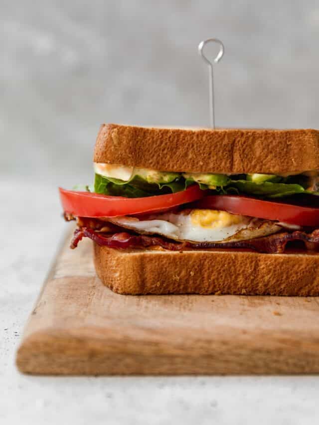 Avocado BLTs with Fried Eggs • Sunday Table