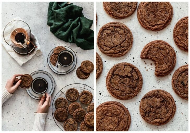 Super Chewy Coffee Cookies • Sunday Table
