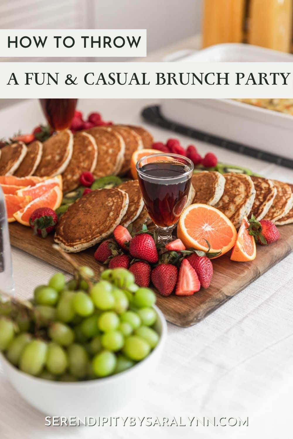 How to Throw a Fun & Casual Brunch Party! • Sunday Table