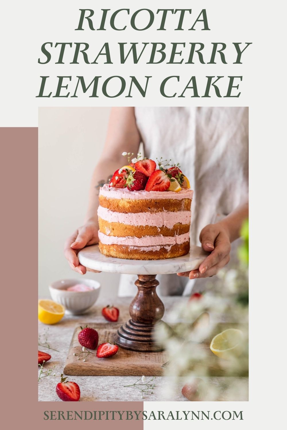 Ricotta Strawberry Lemon Cake Sunday Table