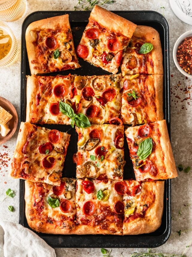 The Best Sicilian-Style Pizza • Sunday Table