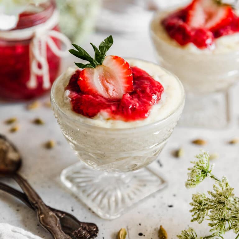 Creamy Cardamom Rice Pudding • Sunday Table