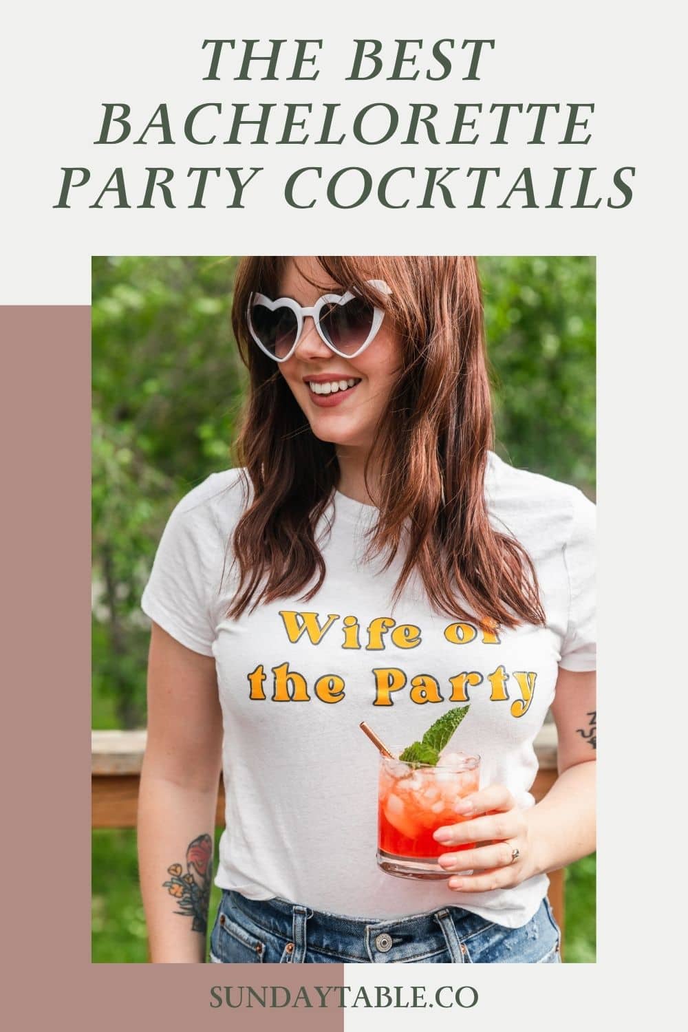 The Best Easy Drinks for a Bachelorette Party • Sunday Table