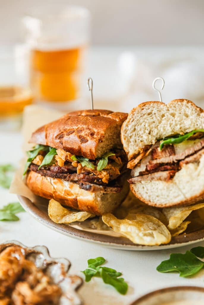Best-Ever Tri-Tip Sandwiches with Garlic Aioli • Sunday Table