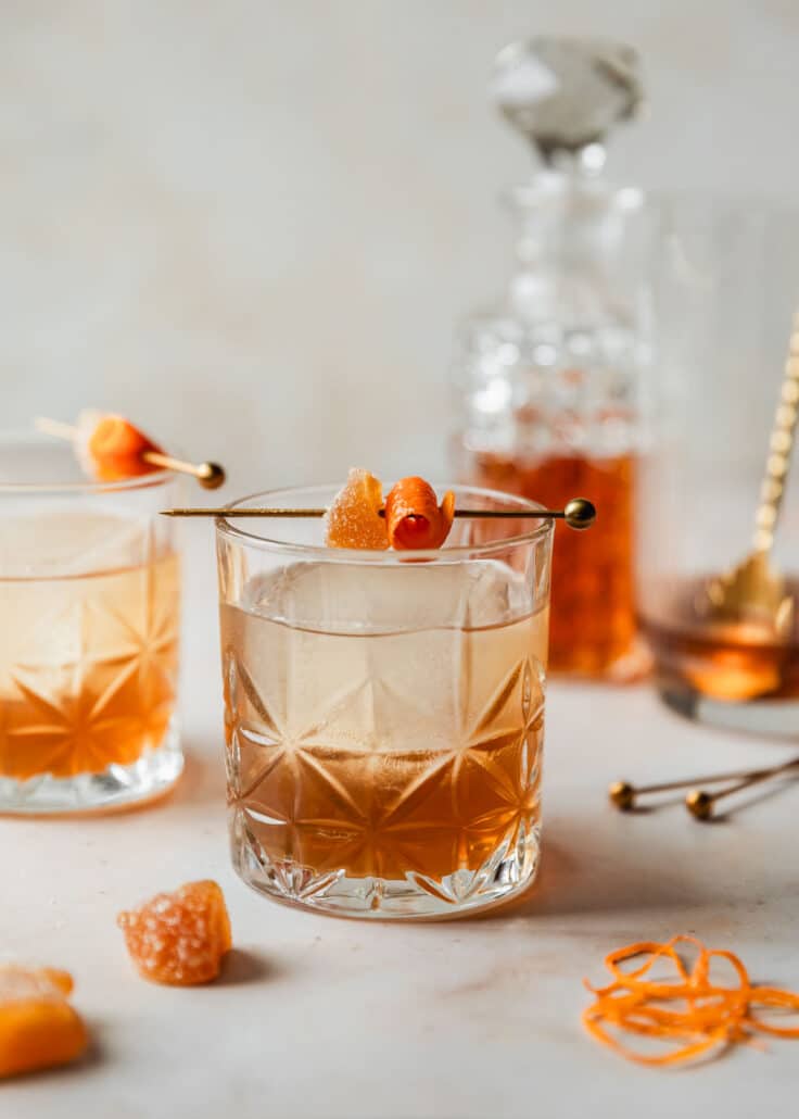 A Spicy Ginger Old Fashioned • Sunday Table