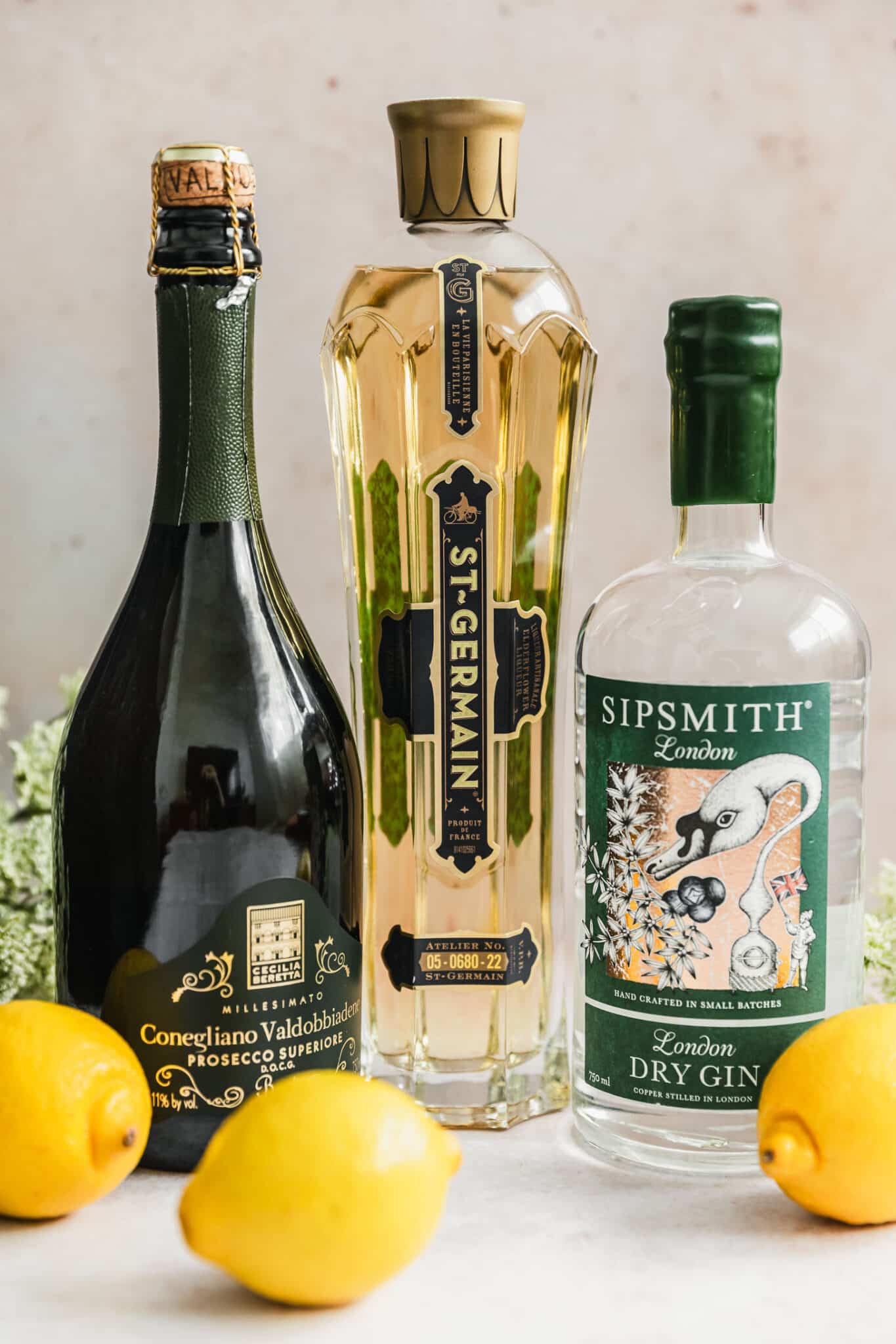 French 77 Cocktail with Gin • Sunday Table