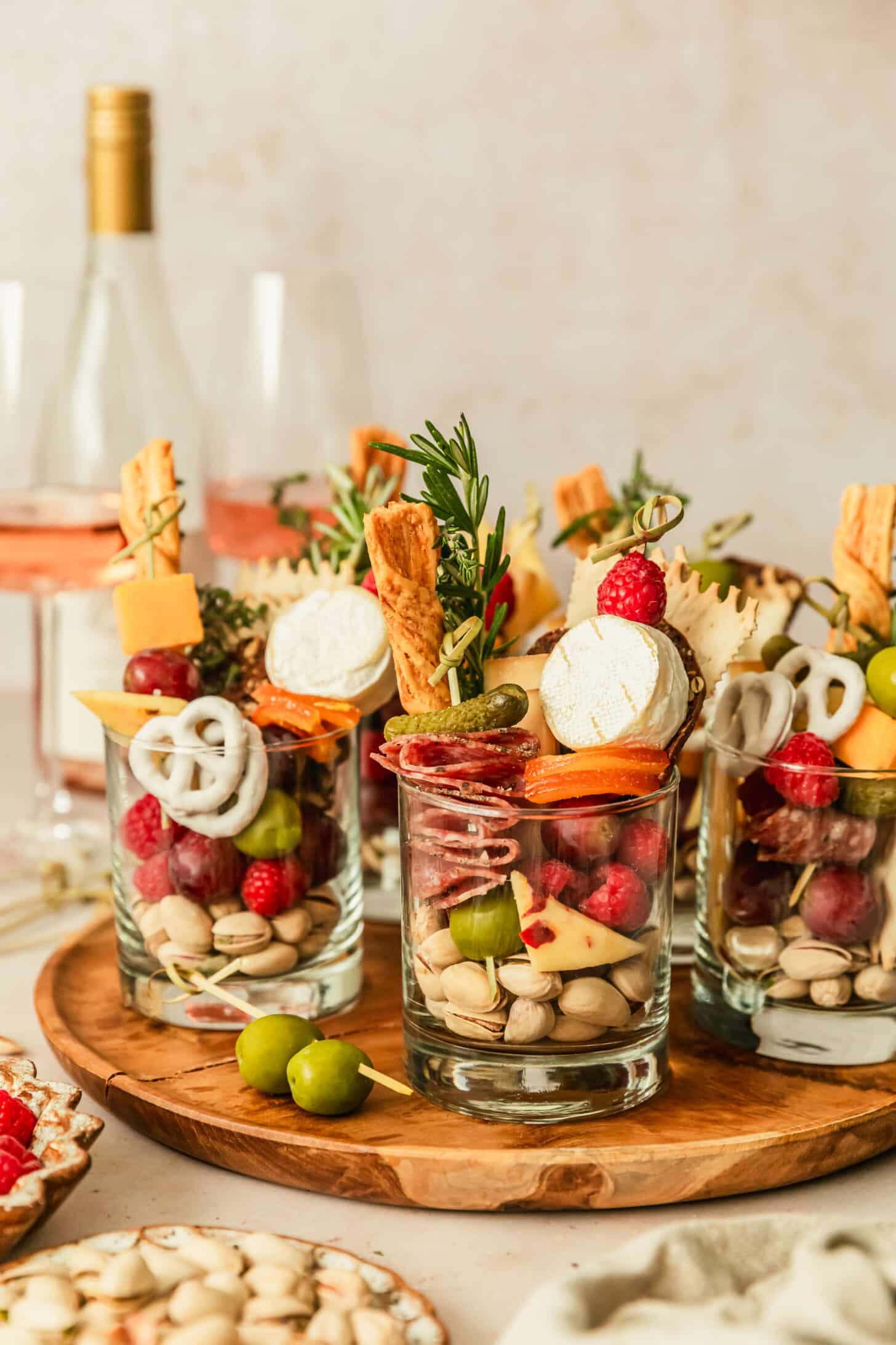 Individual Charcuterie Cups for a Party • Sunday Table