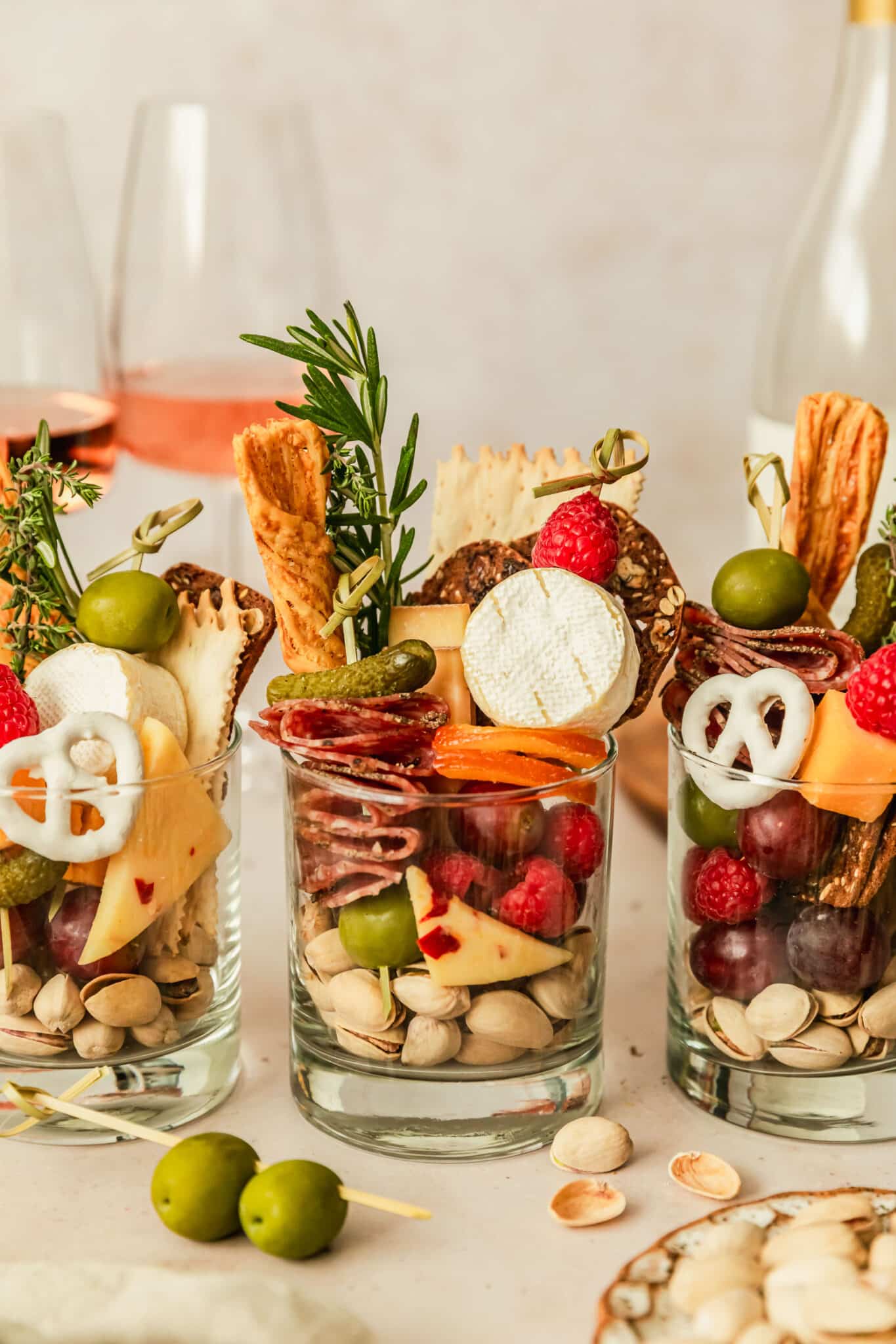 Individual Charcuterie Cups for a Party • Sunday Table