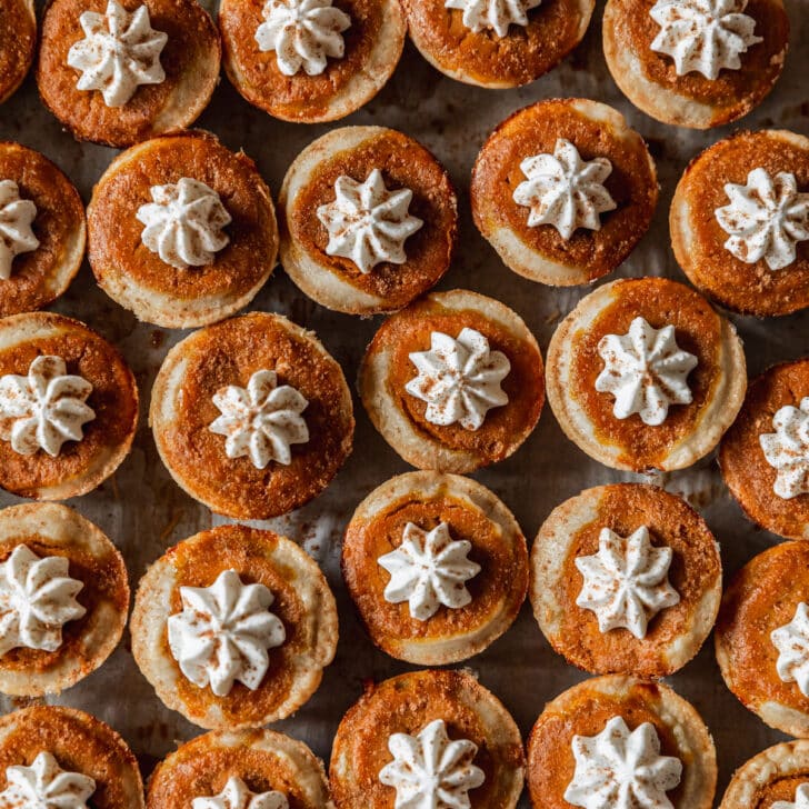 Easy Mini Pumpkin Pie Cups • Sunday Table