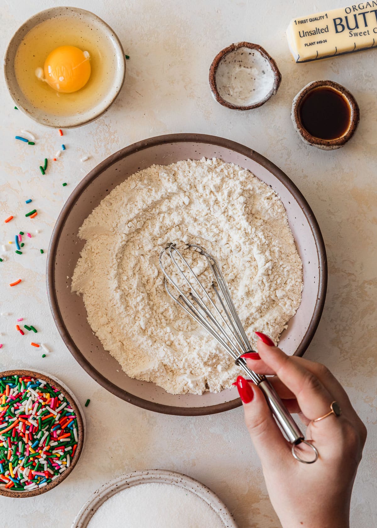 Soft & Chewy Mini Sprinkle Cookies • Sunday Table
