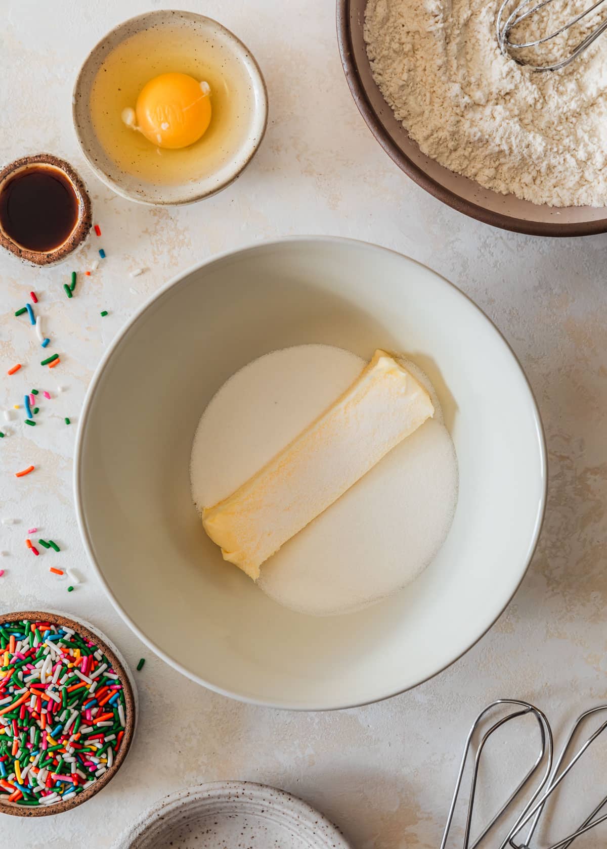 Soft & Chewy Mini Sprinkle Cookies • Sunday Table