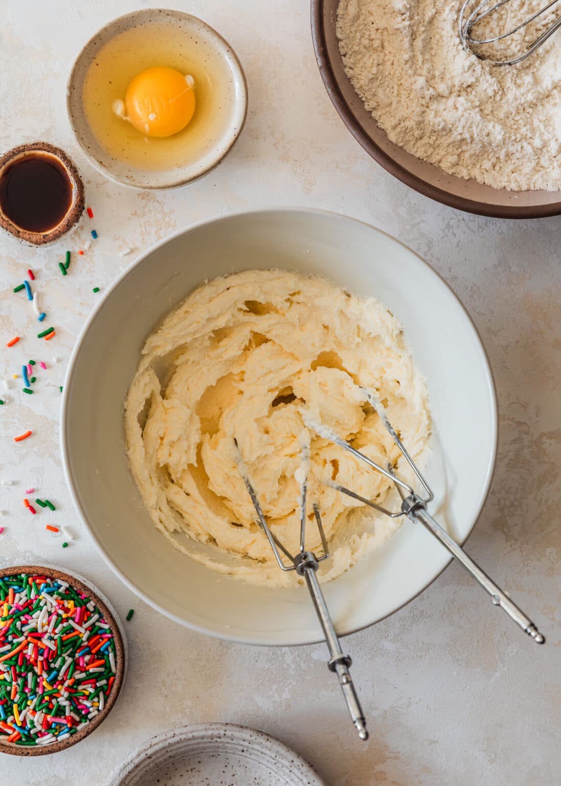 Soft & Chewy Mini Sprinkle Cookies • Sunday Table