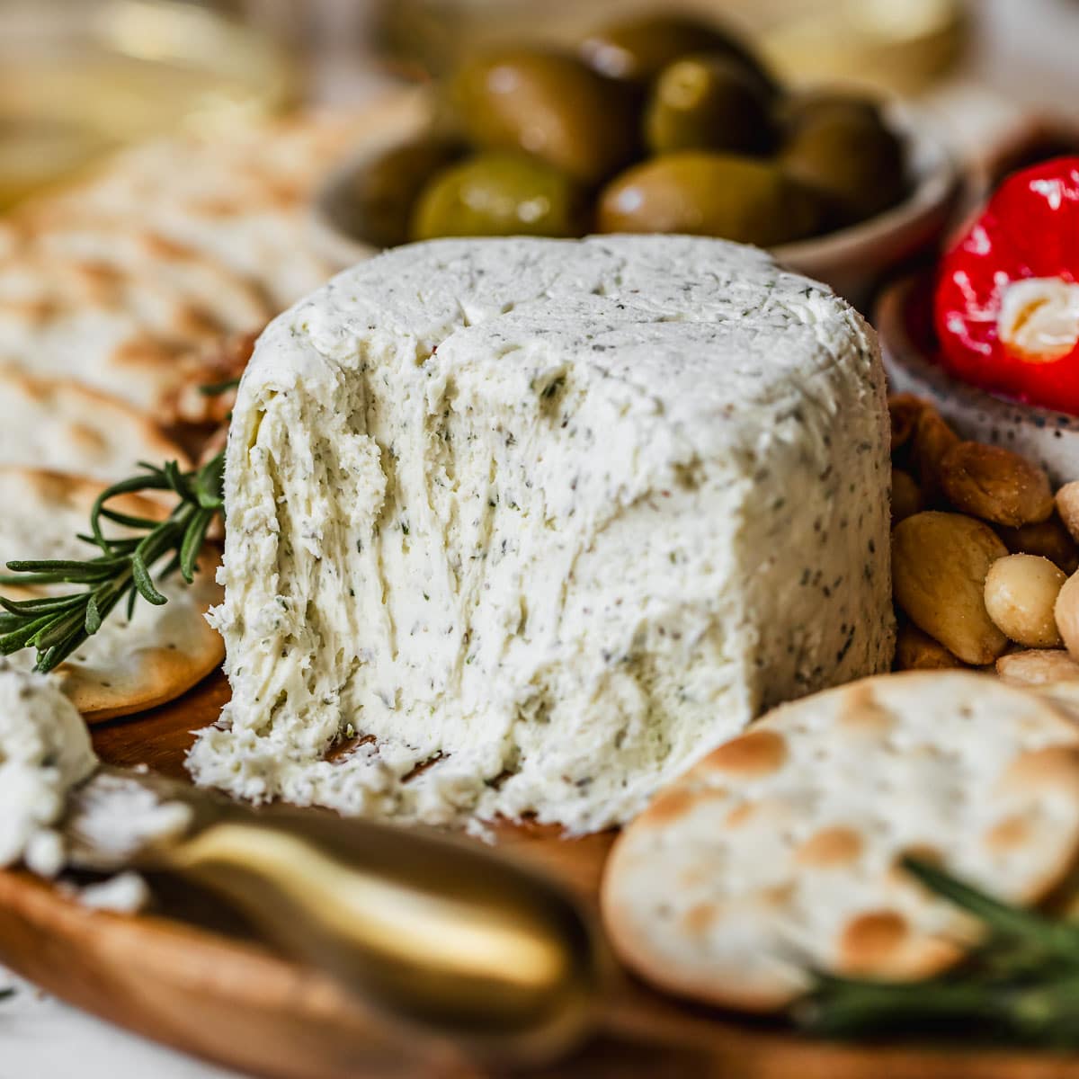 Super Easy Homemade Boursin Cheese • Sunday Table