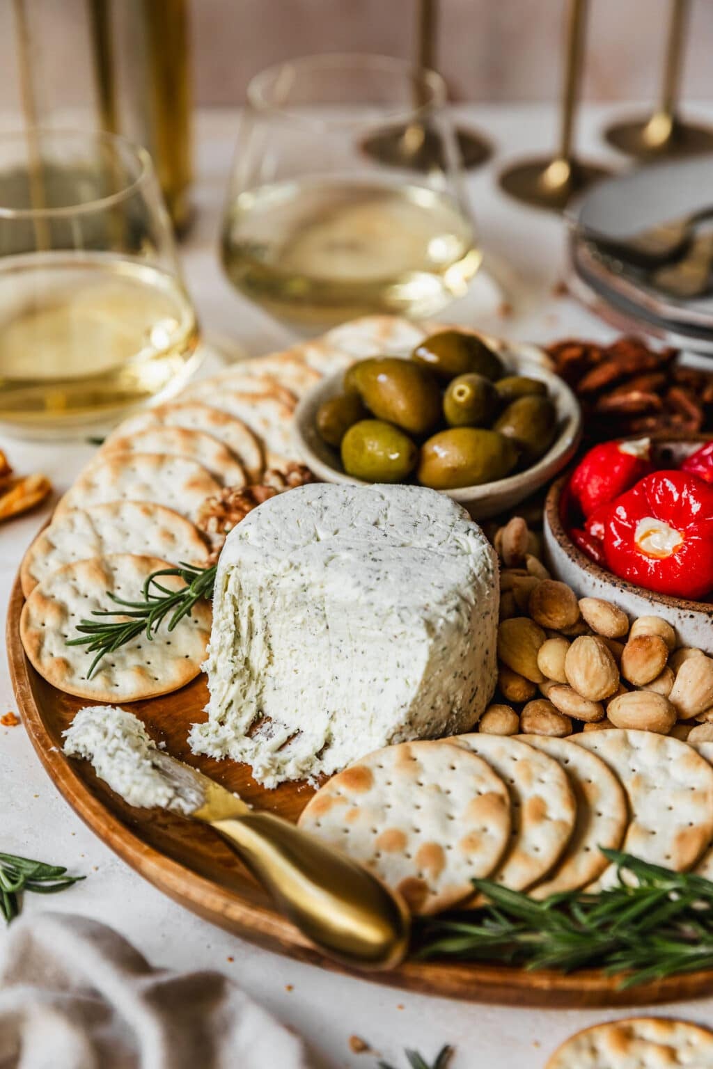 Super Easy Homemade Boursin Cheese • Sunday Table