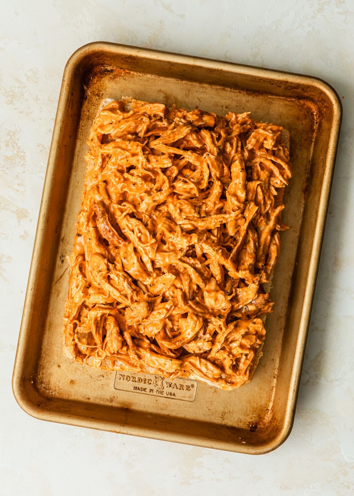 Pull-Apart Buffalo Chicken Sliders • Sunday Table