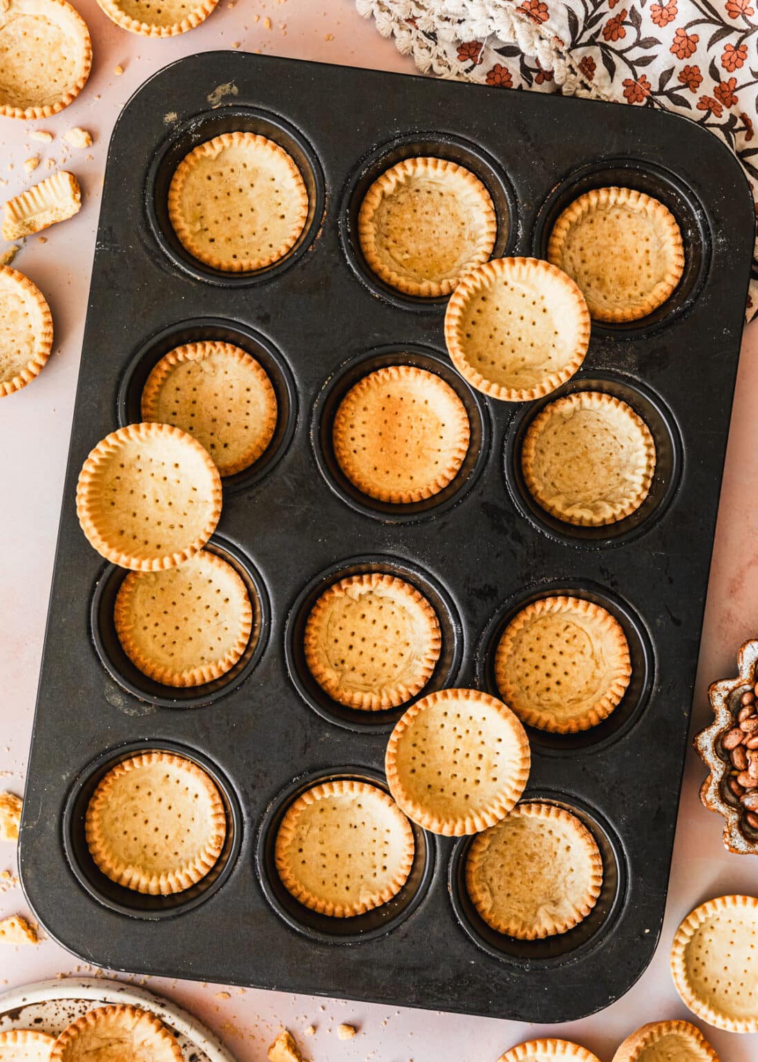 From-Scratch Mini Tart Shells (No Mold Needed!) • Sunday Table