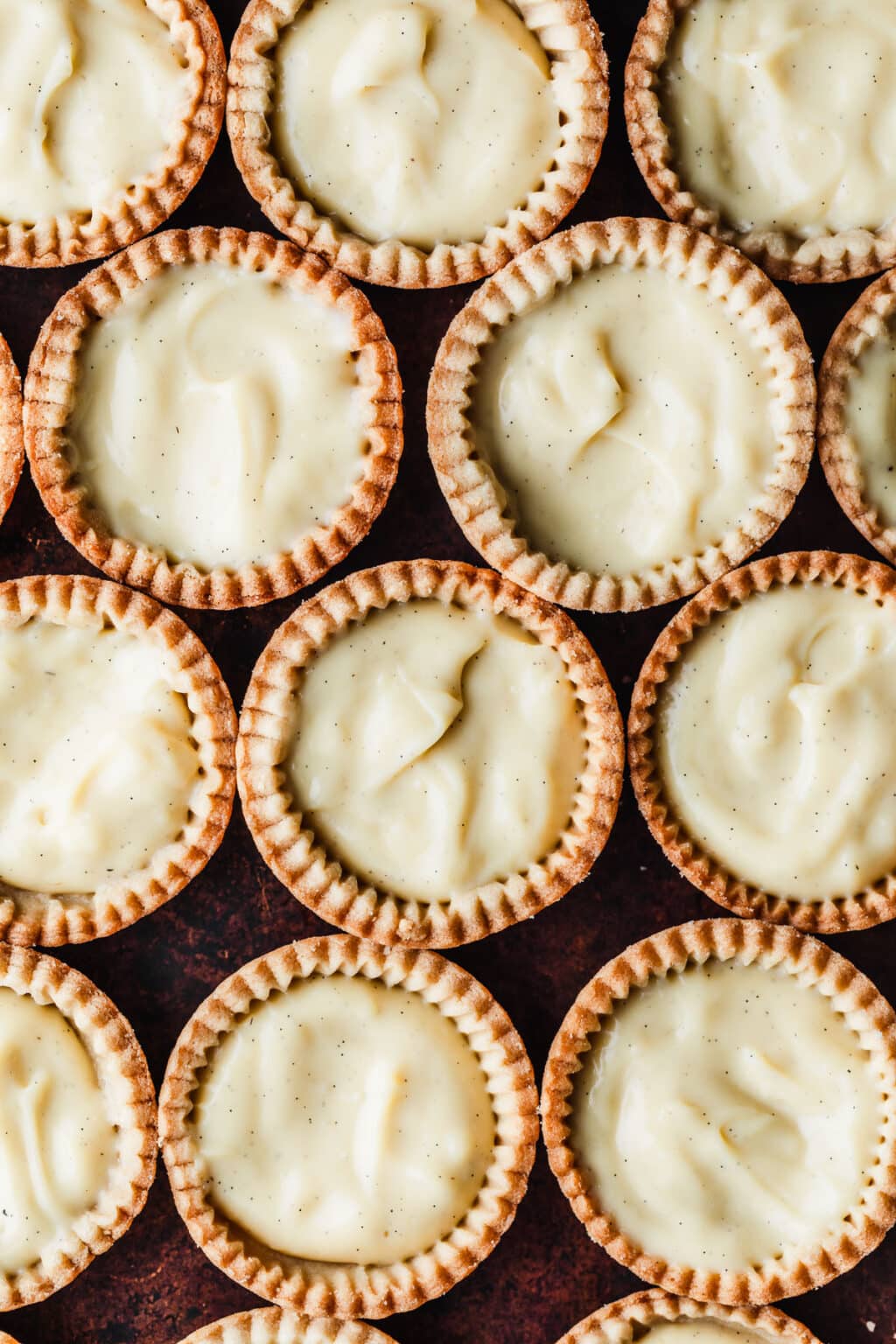Easy Fruit Tartlets with Pastry Cream • Sunday Table