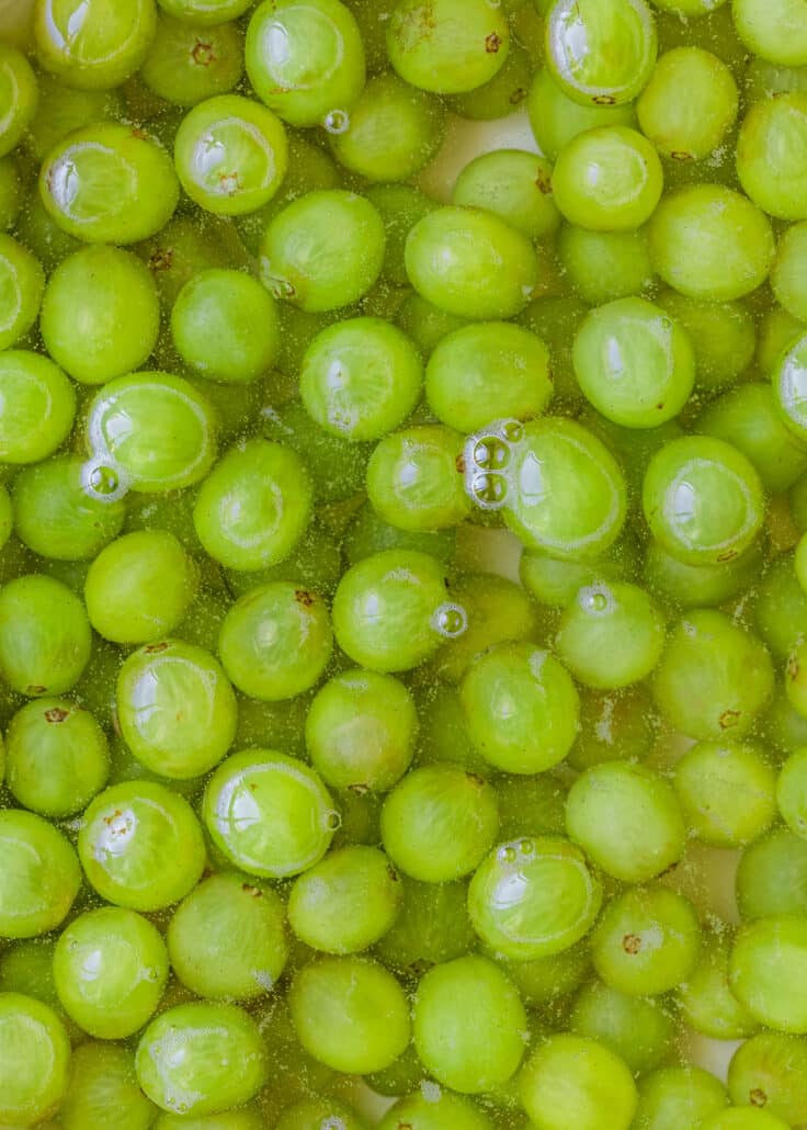3-Ingredient Sugared Prosecco Grapes • Sunday Table
