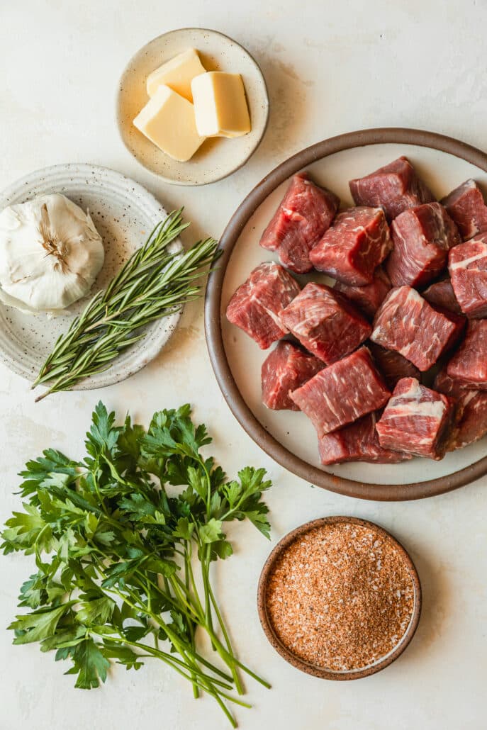 Best Ever Garlic Butter Steak Bites • Sunday Table