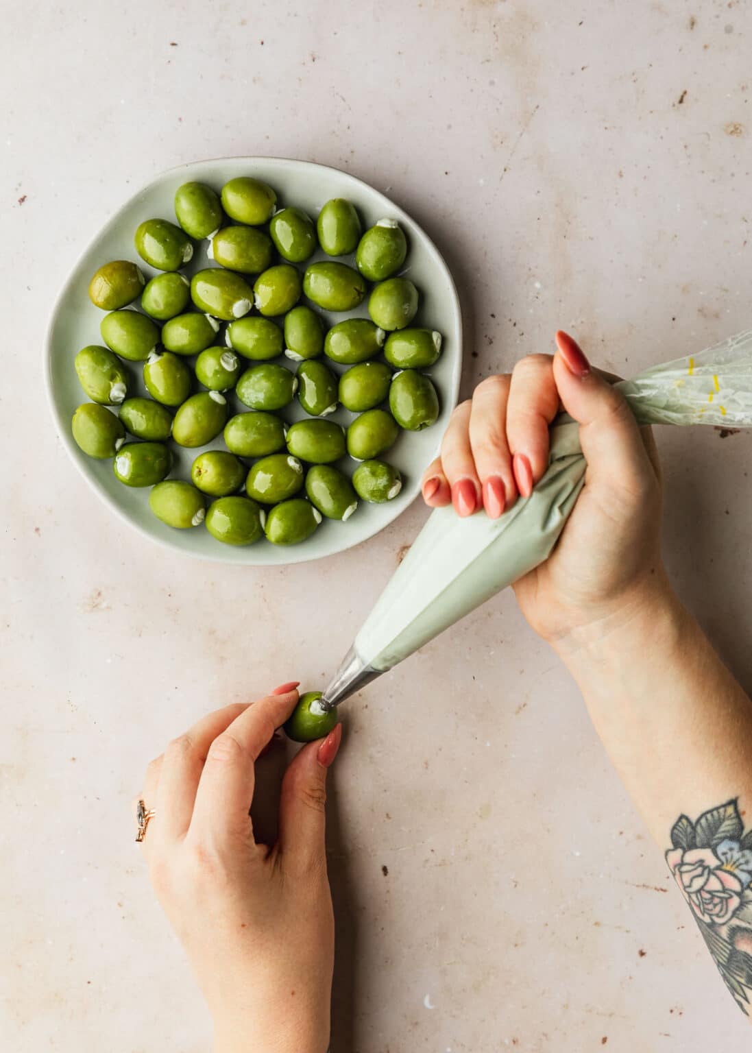 The Best Blue Cheese Stuffed Olives • Sunday Table