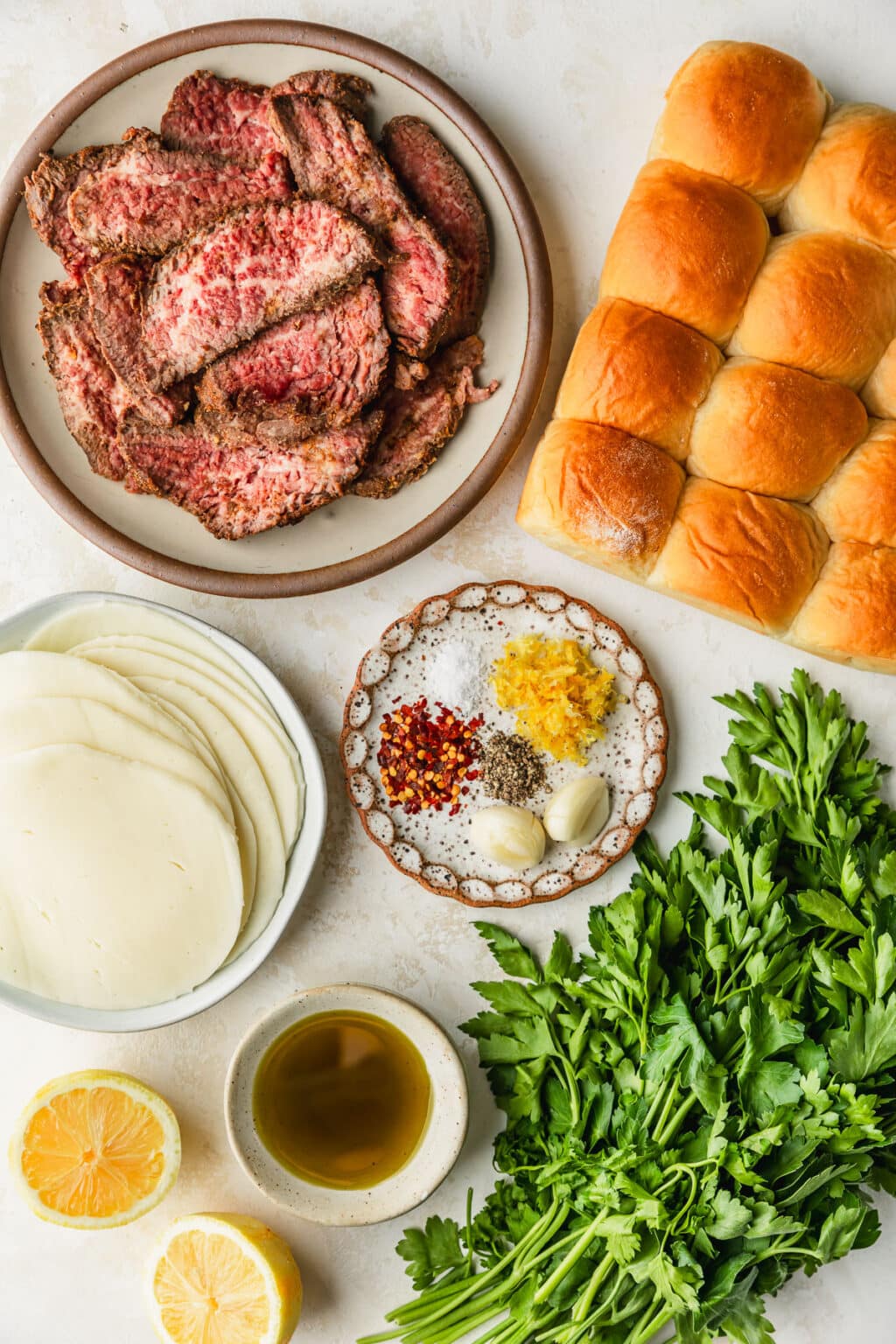 The Best Tri-Tip Sliders with Gremolata • Sunday Table
