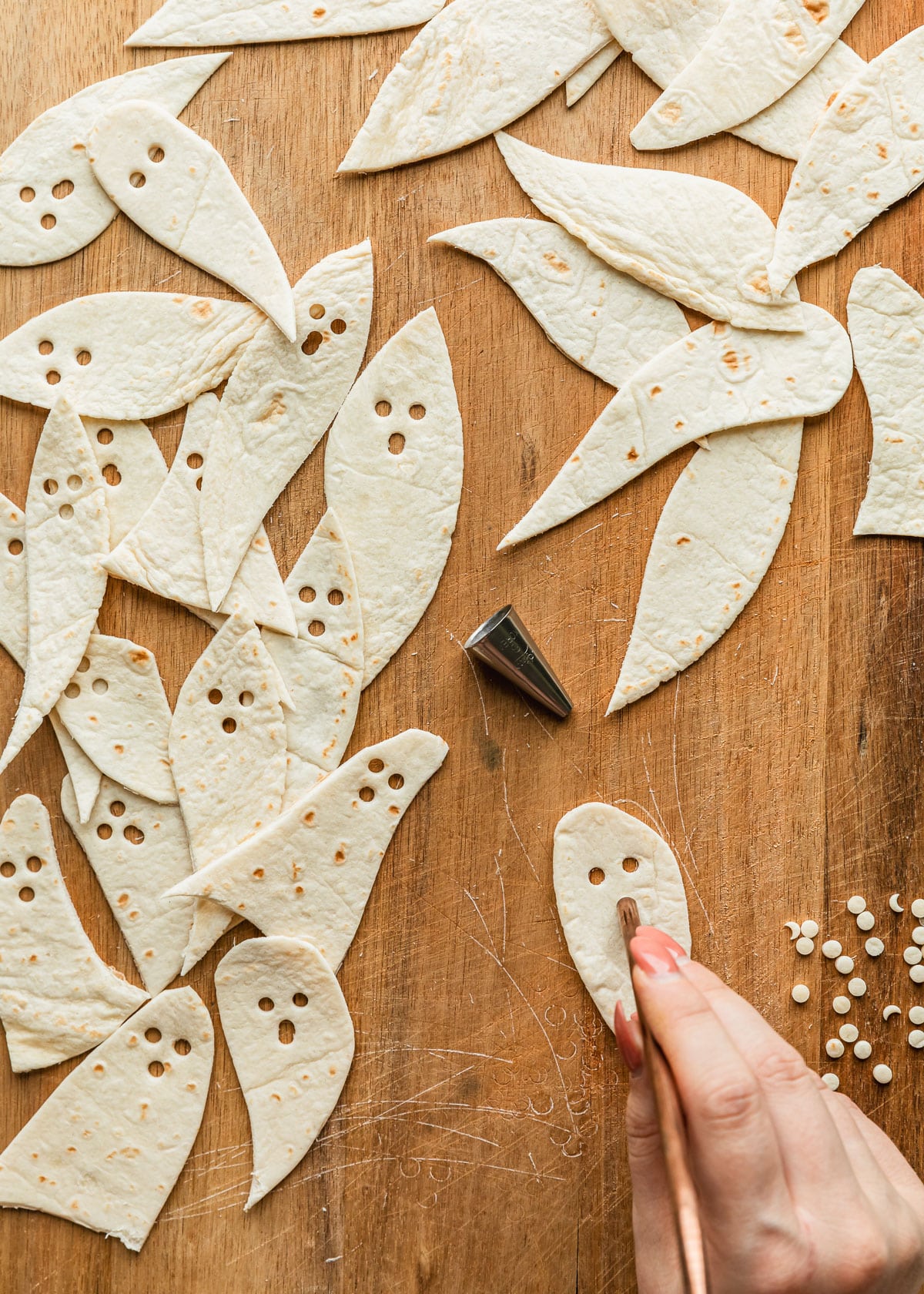 Spooky Halloween Chips & Artichoke Dip • Sunday Table