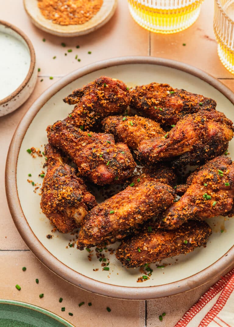 Dry Rub Chicken Wings in the Oven or Air Fryer • Sunday Table