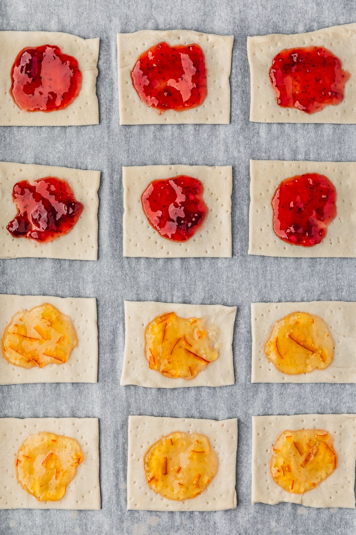 Easiest Ever Puff Pastry Jam Tarts • Sunday Table